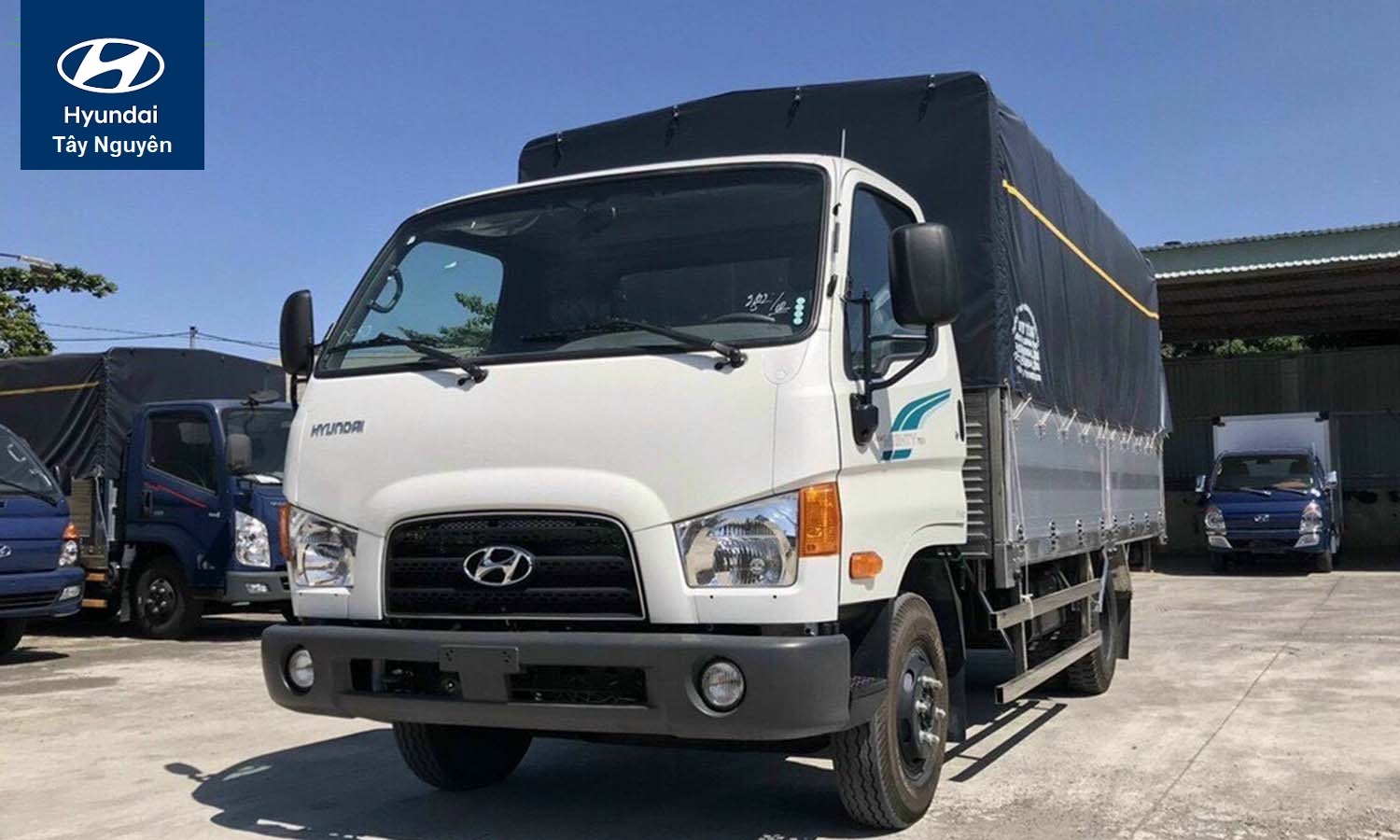 Hyundai Mighty W750 Euro 5 2024 Tải Trọng 3.5 tấn Tại Đắk Lắk